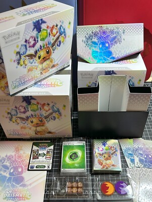 OPENED Pokemon TCG Prismatic Evolutions ETB - NO Packs or Promo | eBay
