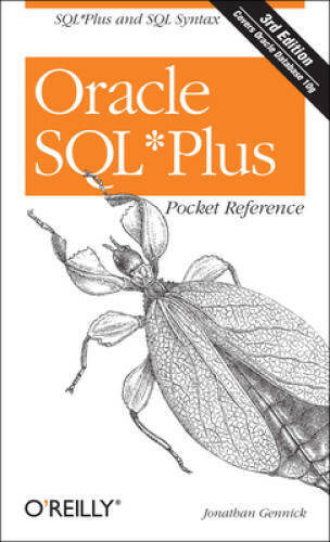 Oracle SQLPlus Pocket Reference: A Guide to SQLPlus Syntax (Pocket - VERY GOOD 9780596008857| eBay