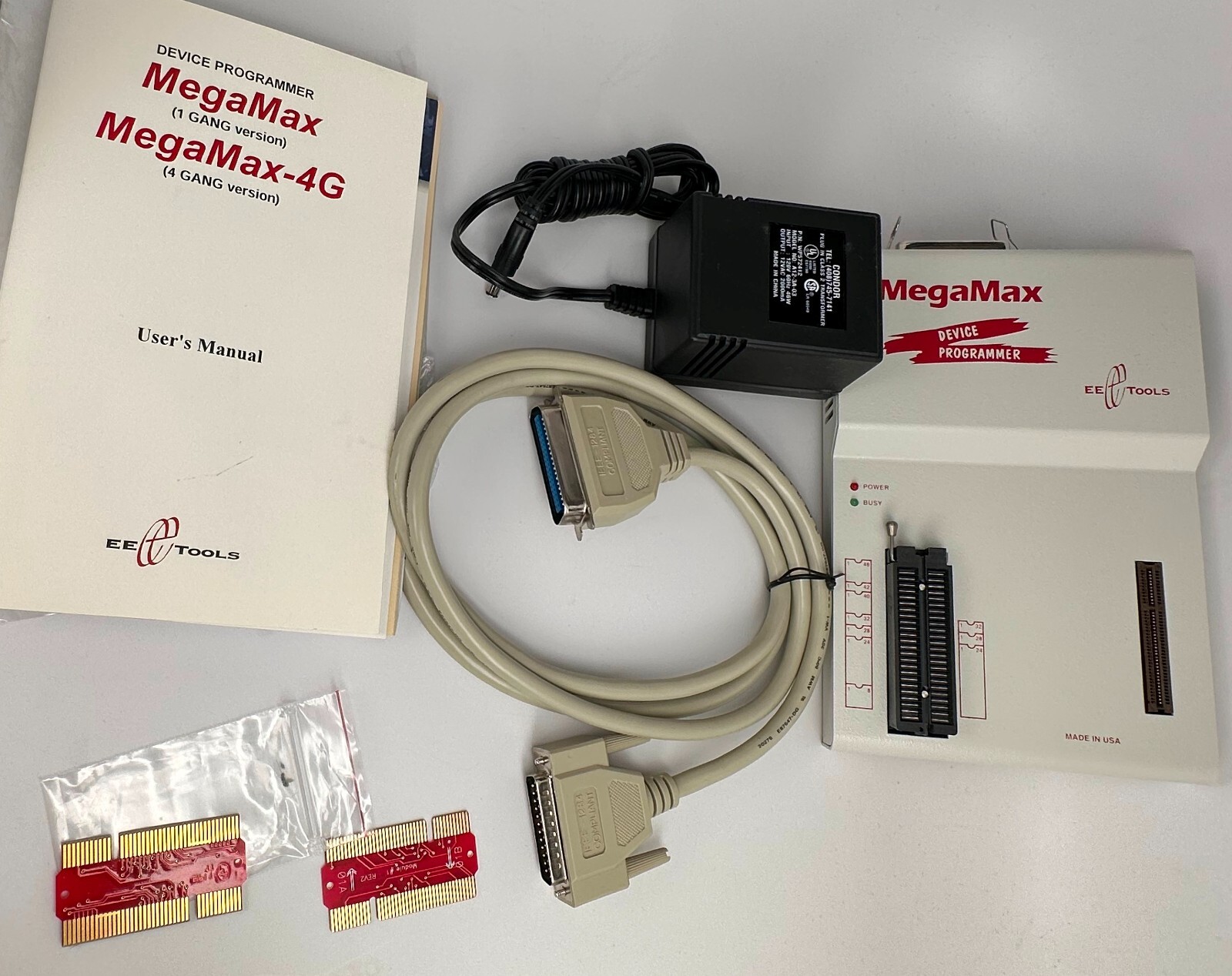 EETools MegaMax Device Programmer PLCC Socket Adapter, Installation Disk, NEW! | eBay