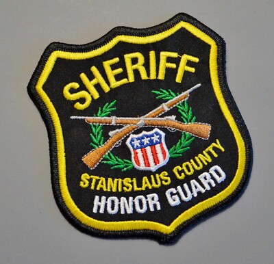 Stanislaus County California Sheriff Honor Guard Patch ++ Mint CA | eBay