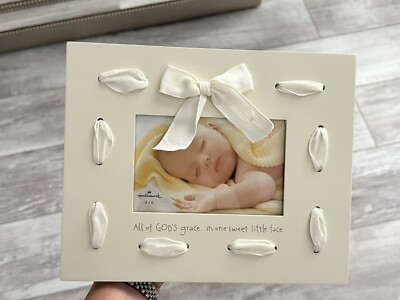 NEW Religious Baby Shower Gift HALLMARK Ribbon Frame 4 X 6 NWOT | eBay
