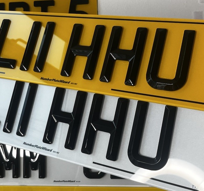Number Plates - 100% ROAD/MOT Legal Premium Car Registration - RETRO ...