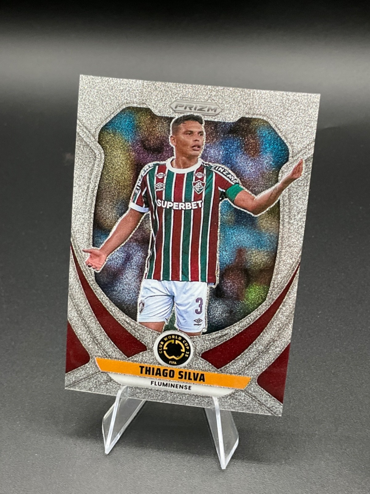 2025 Panini Prizm FIFA Club World Cup GLITTER #117 Thiago Silva, Fluminense | eBay
