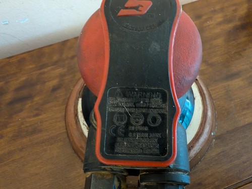 Snap On Tools Air Pneumatic 6" Orbital Sander with 3/16" Pattern (Red ...