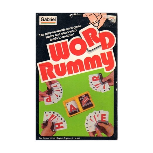 Gabriel Boardgame Word Rummy Box VG+/NM | eBay