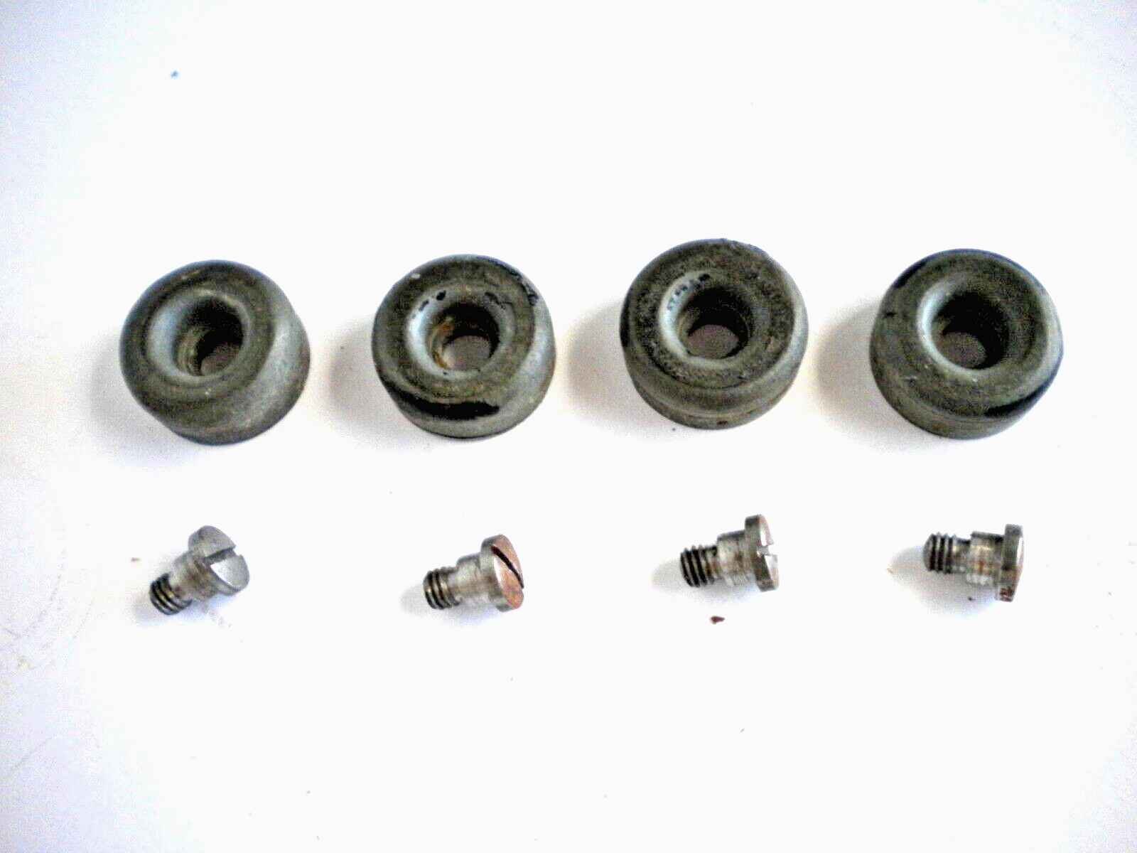 VTG Original 1955 Singer Featherweight 221 Sewing Machine Rubber Feet ...