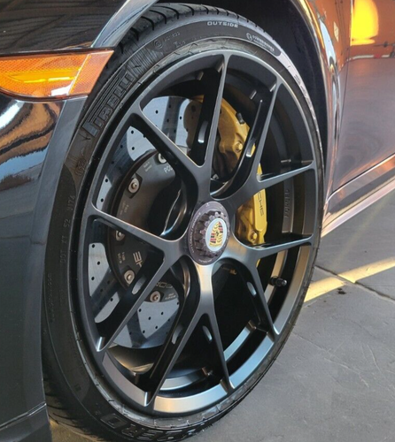 PORSCHE 911 TURBO WHEELS RIMS FIT TURBO S 991 2016 2017 center lock set ...