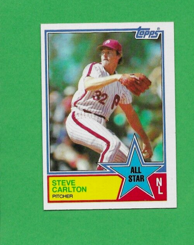 1983 TOPPS #406 STEVE CARLTON ALL-STAR NM-MINT | eBay