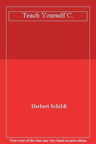 Teach Yourself C.-Herbert Schildt 9780078815966| eBay