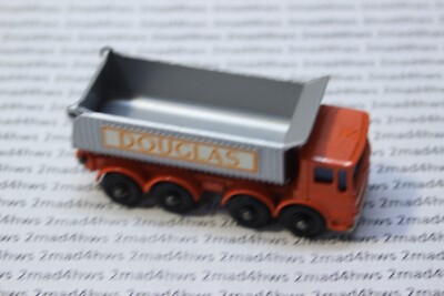 VINTAGE 1969 Matchbox Made by Lesney ENGLAND #51 DOUGLAS 8 wheel Tipper ...