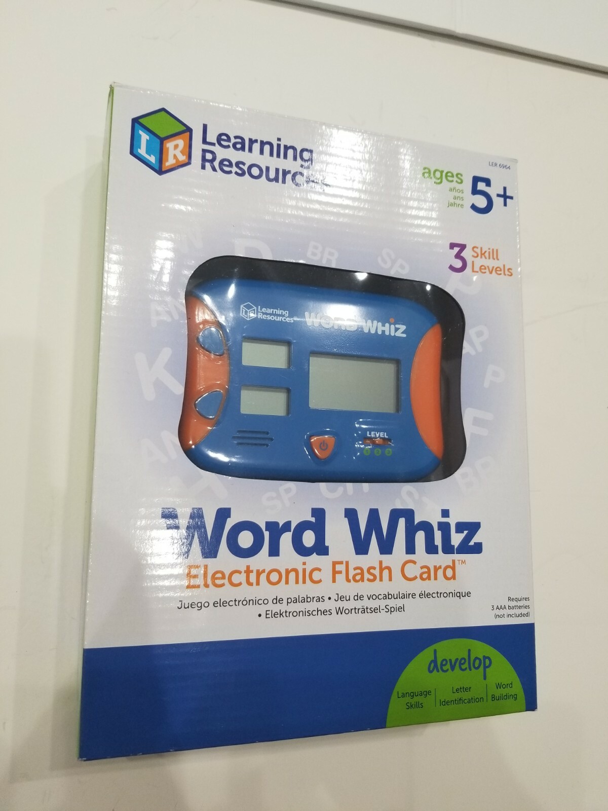 Brand New Word Whiz Electronic Flash Card Game. Learning Resources 5 ...
