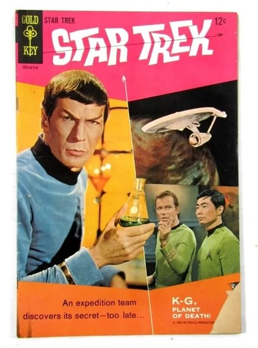 Vintage 1967 Star Trek #1 Gold Key Silver Age Comic Mr. Spock Cover ...