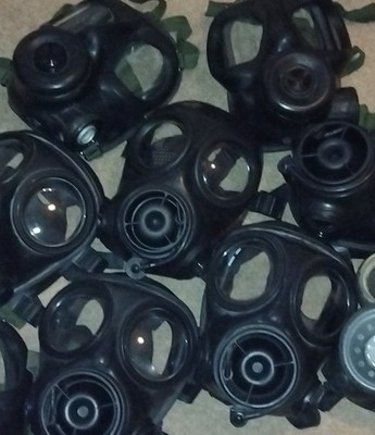 FM12, S10, S6, LAGR, Avon / LBR, 2015 British Gas Mask Surplus ...