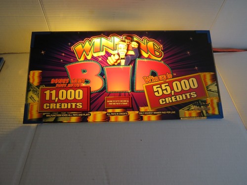 Vintage Slot Machine ~ Display Glass ~ Winning Bid | eBay