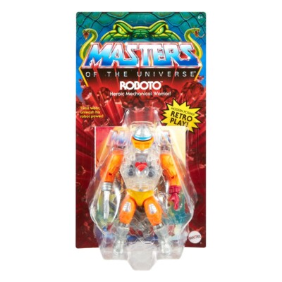MASTERS OF THE UNIVERSE ORIGINS FIGURINE ROBOTO 14cm MATTEL DISPO ...