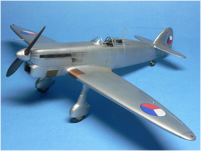 Avia B-35 Fighter Biplane Av-35 Airplane Desktop Kiln Dry Wood Model ...