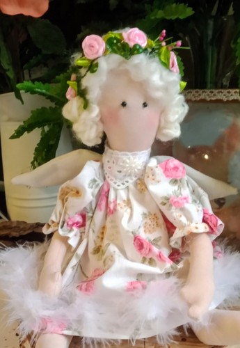 Schutzengelchen KLara 28 cm groß ﹡ Tilda Art ﹡ | eBay