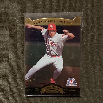 1995 SP Top Prospects Scott Rolen RC Philadelphia Phillies Rookie M2 ...