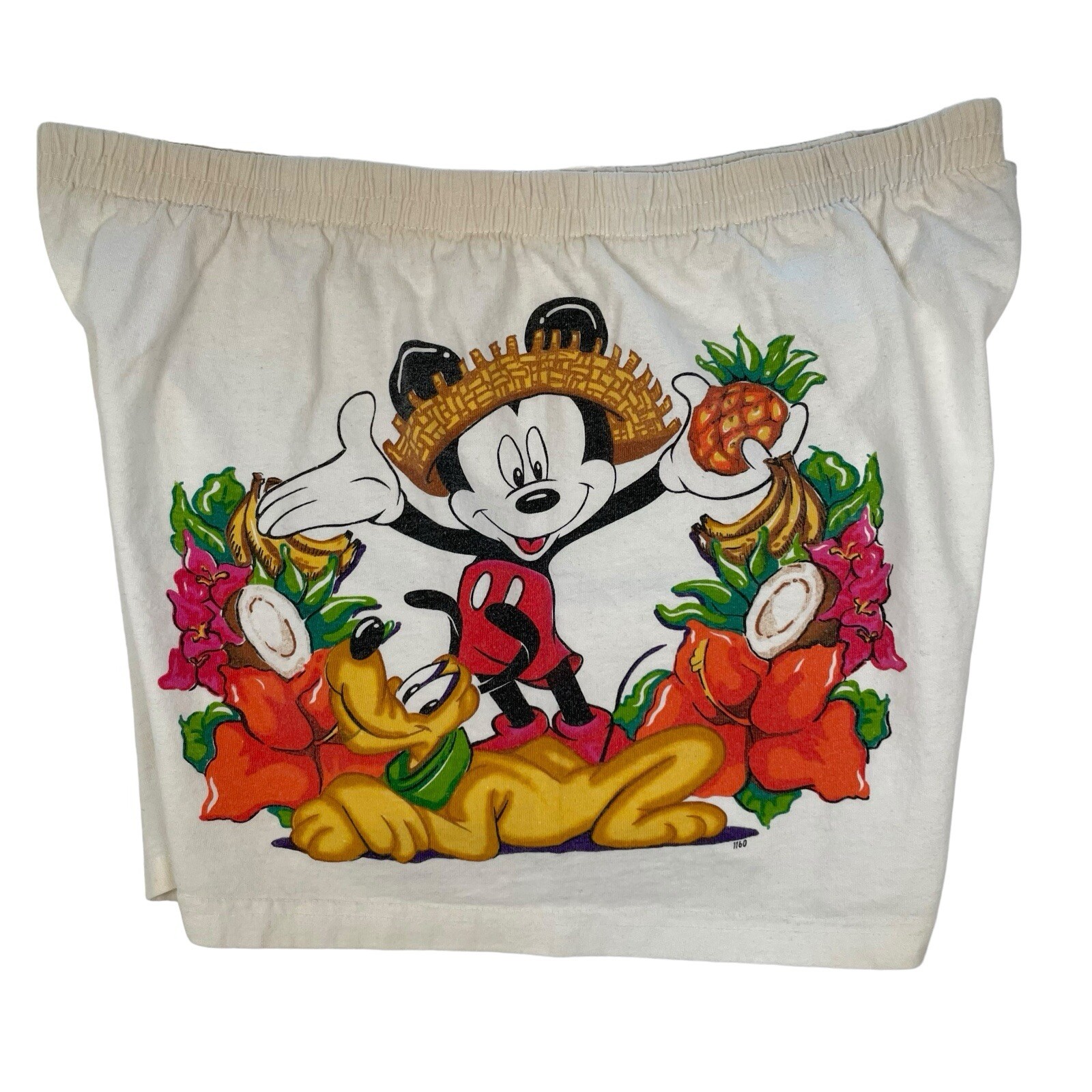 90s Disney Jerry Leigh Mickey Pluto Gardening Shorts … - Gem