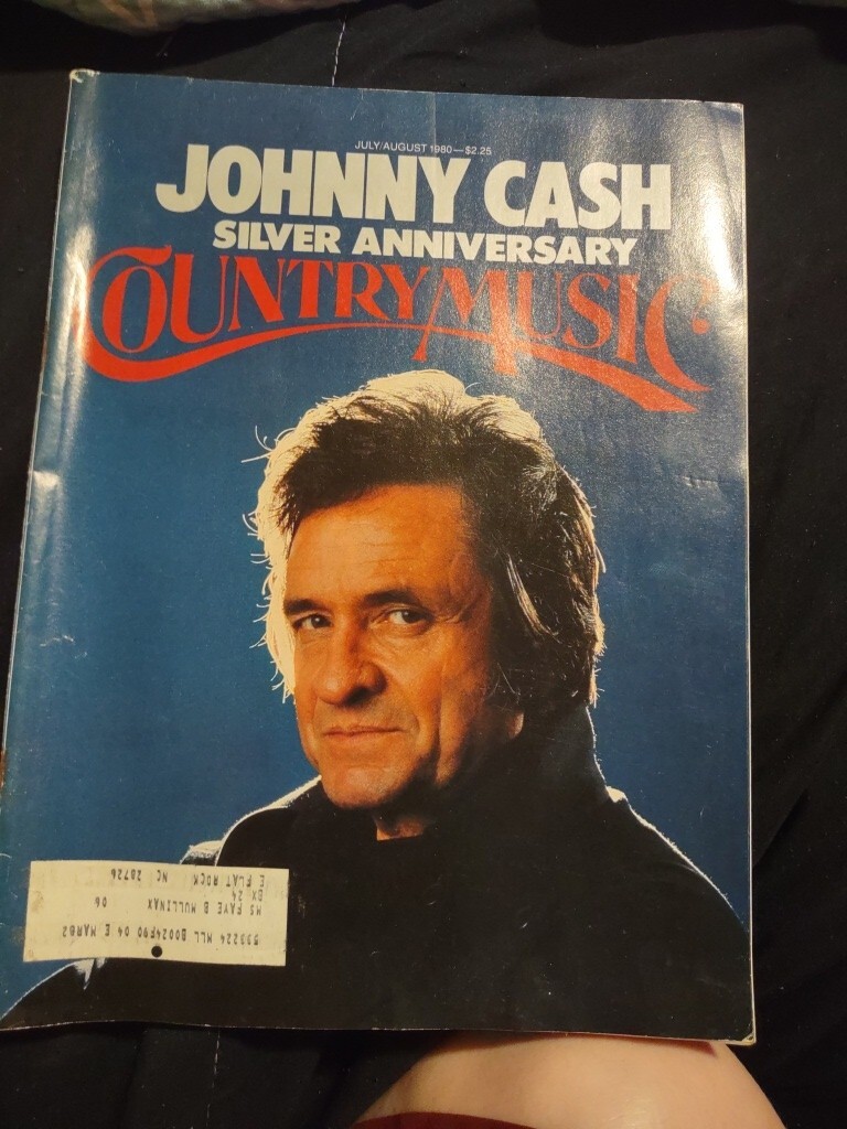 Johnny Cash Silver Anniversary Country Music Magazine | eBay