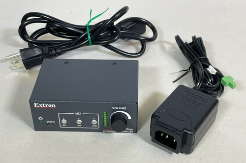 Extron MVC 121 Plus 3 Input Mic/Line DSP Stereo Audio mixer with Power ...