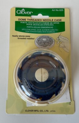 Clover Dome Threaded Needle Case-Needle Threader-Needles | eBay