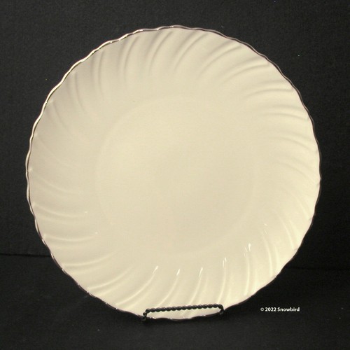 LENOX - Weatherly - Dinner Plates w/Platinum Trim - 10.25" | eBay