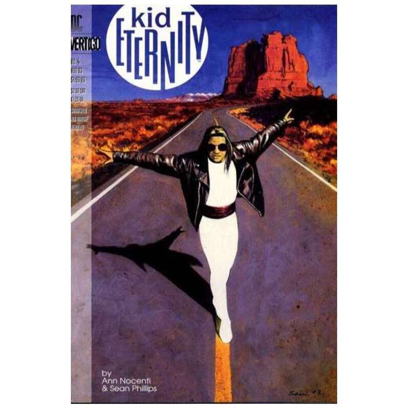 Kid Eternity #4 - 1993 series DC comics NM minus Full description below ...