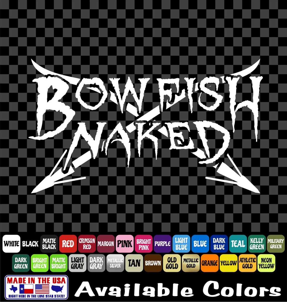 Bowfishing Decals