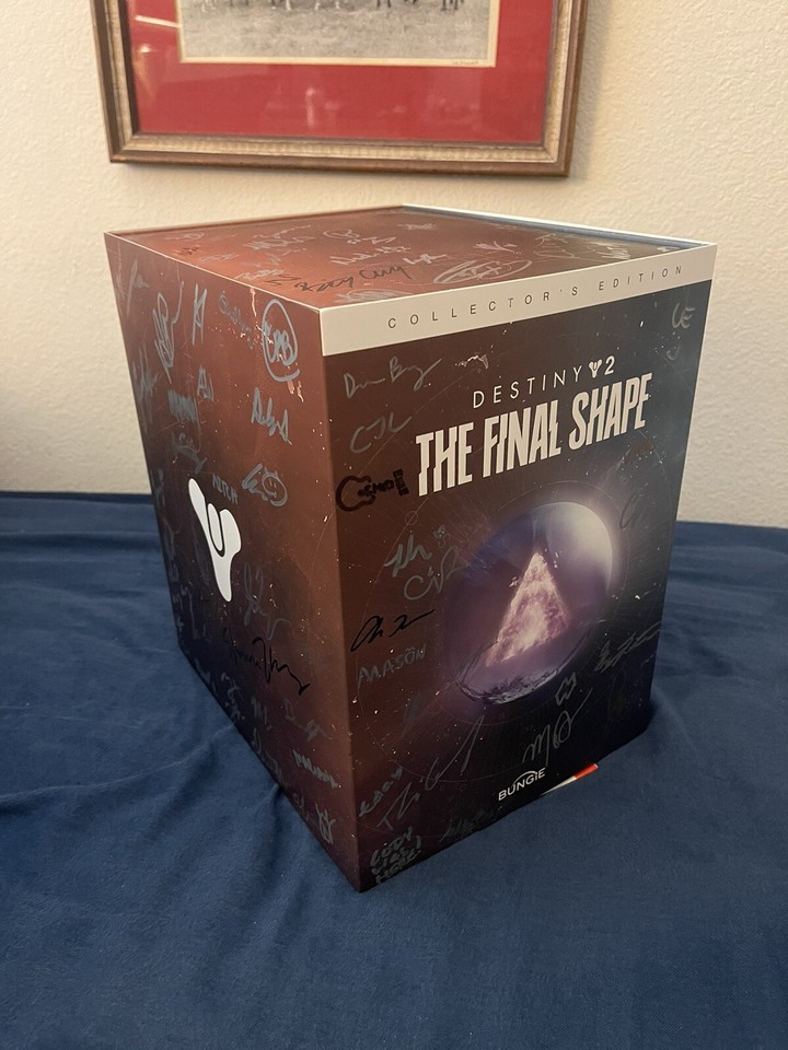 Rare Destiny 2 Studio Signed Final Shape Collectors Edition. | eBay