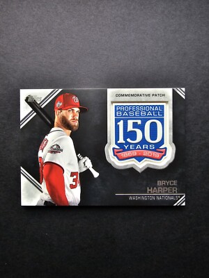2019 Topps Series 2 Bryce Harper 🔥 150 Years Baseball Patch #AMP-BH ...
