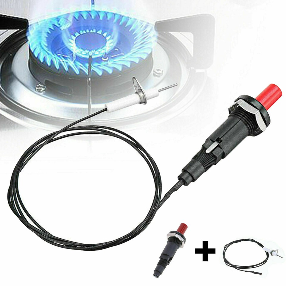 Universal Piezo Spark Ignition Cable Push Button Igniter For Gas Grill ...