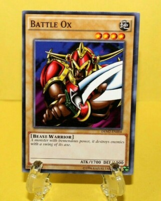 Battle Ox Collectible Yu-Gi-Oh! Card | eBay