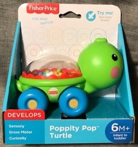 Fisher-Price Poppity Pop Infant Toddler Toy 6+ Months - Turtle - New | eBay
