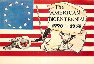 Postcard 1776-1976 Bicentennial - 13 Star Flag | eBay