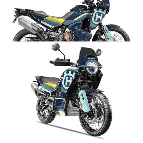 For 2022-2023 Husqvarna Norden 901 Full Fairing Body Decal Sticker ...