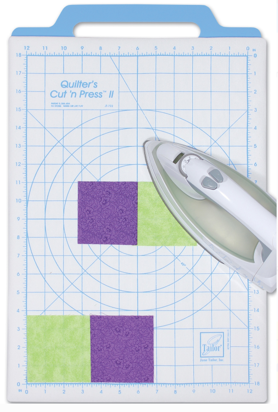 Quilter's Cut'n Press II 12" x 18" Two Sided Grid Mat Press and Square ...