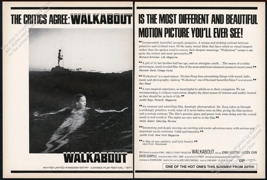 Jenny Agutter Walkabout Age