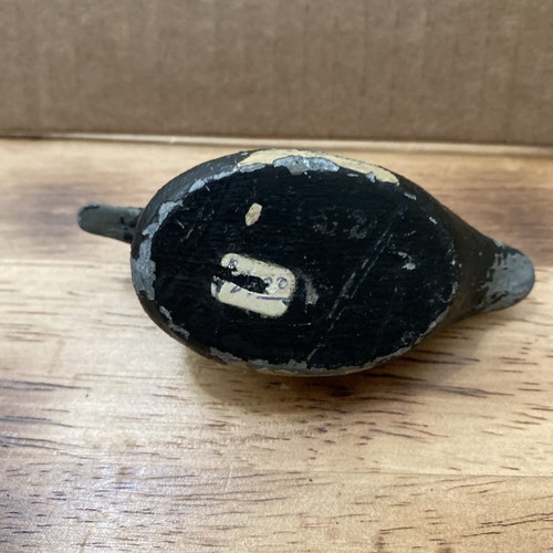 Vintage Miniature Lead Duck Mallard 2 .5 Inches Long 12.65 oz In Weight ...
