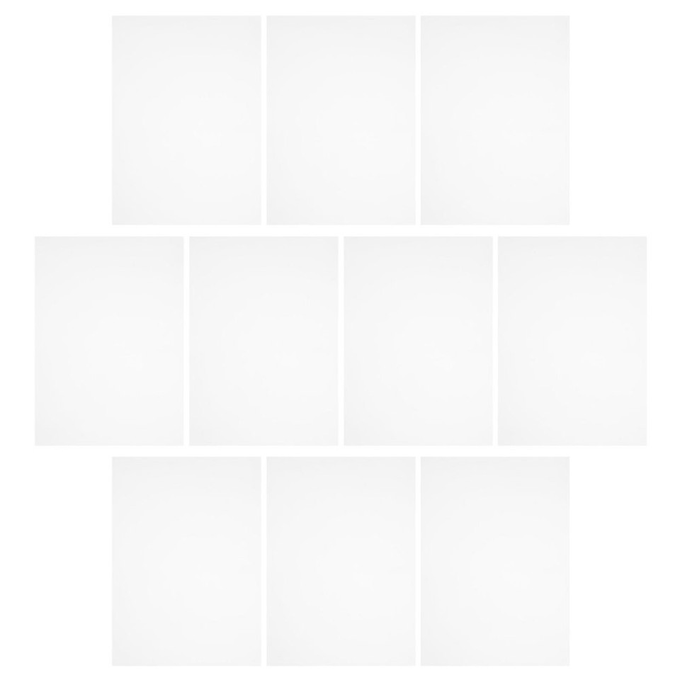 10 Pcs High Clarity Pvc Sheet Picture Frame Plastic Cover Film for ...
