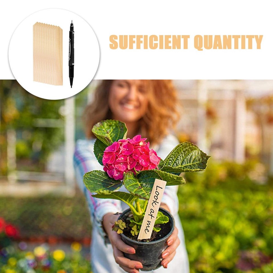 Garden Tags for Plants Labels Vegetables Flower Identifying Boards ...