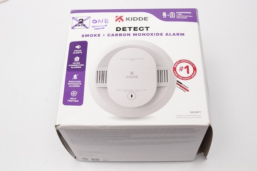 Kidde 30CUAR-V Smoke Carbon Monoxide Alarm Detector Hardwired AA ...