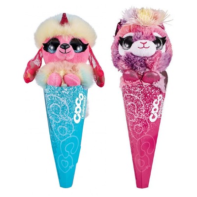 2x Zuru Coco Surprise Fantasy Cone Plush Kids/Children Toy Fun Play ...