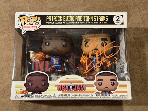 John Starks Signed Funko Pop JSA COA New York Knicks Autograph ...