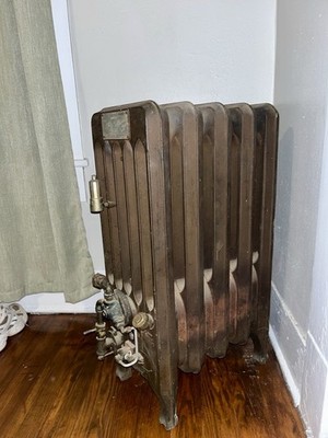 1920s Clow Gasteam Antique Cast Iron Radiator! Great Conditions Works ...