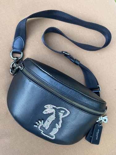 Coach Body Belt Bag With Bunny Selena Gomez Limited Edition Collab | eBay