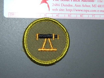 Boy Scout Merit Badge Surveying circa '59-'69 2867M | eBay