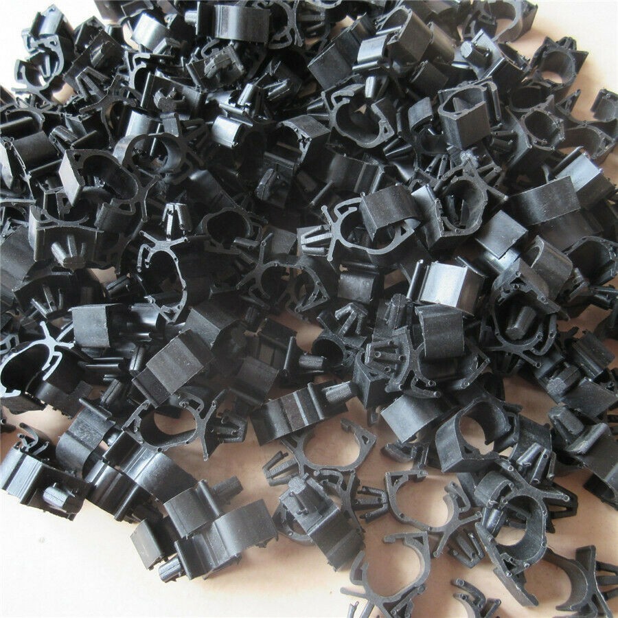 40x Car Wiring Harness Fastener Auto Wire Cable Fixed Clips Tie Wrap ...