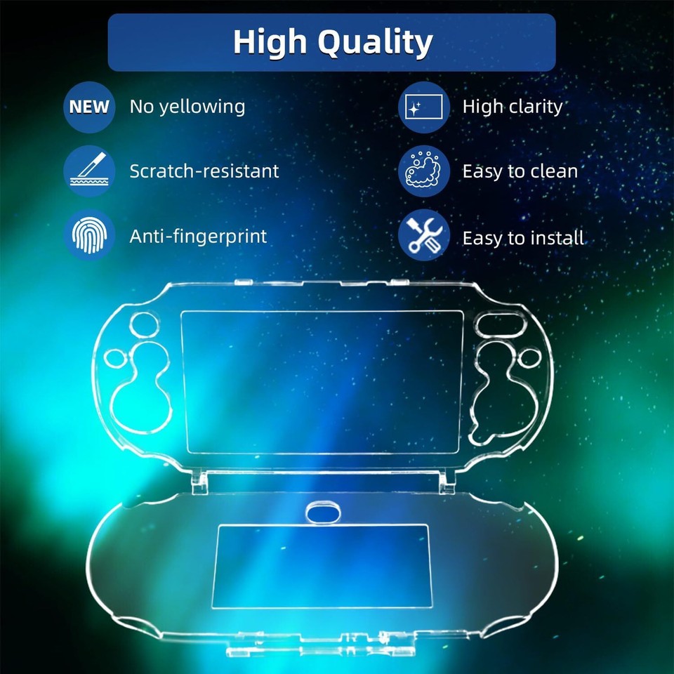 Slim Clear Hard Skin Case Cover Protector for Sony Sony PS Vita PSV ...