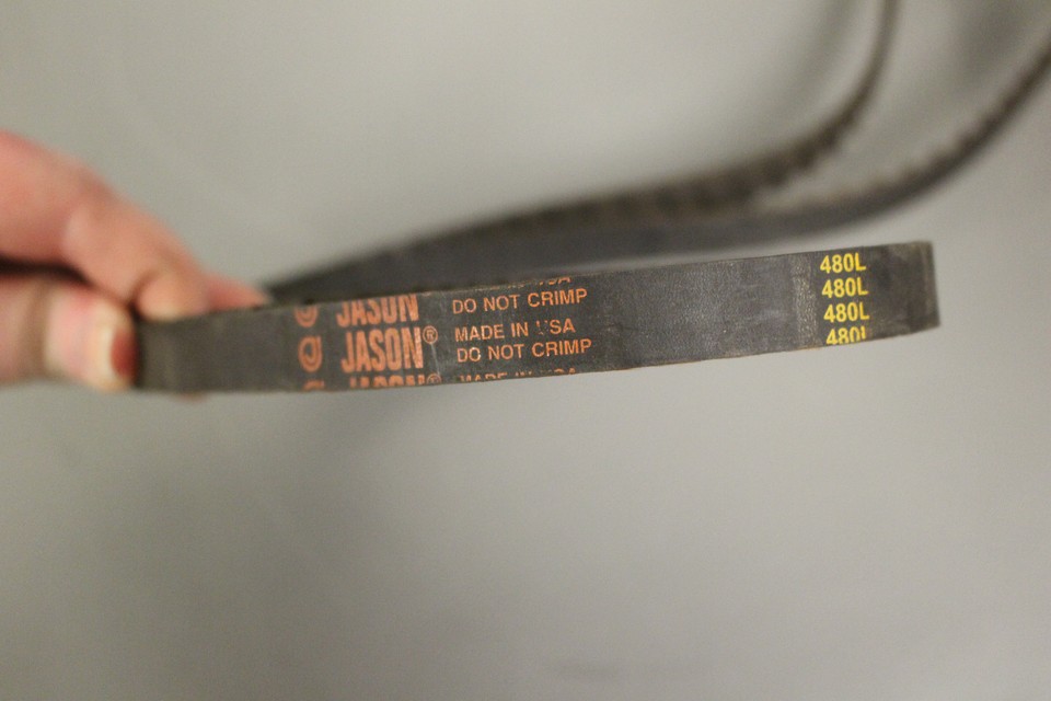 Jason 480L V Belt, Cogged | eBay